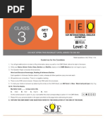 Isso Class-4 Samplepaper | PDF