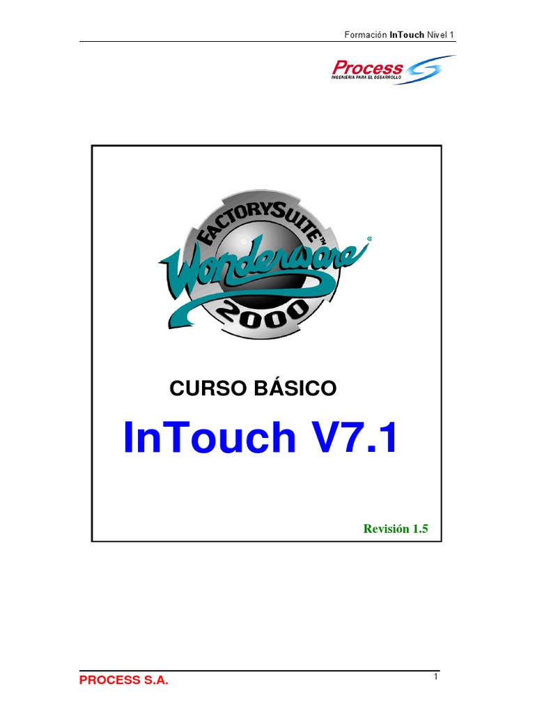 Manual Básico de Intouch | PDF | Ventana (informática) | Ascii
