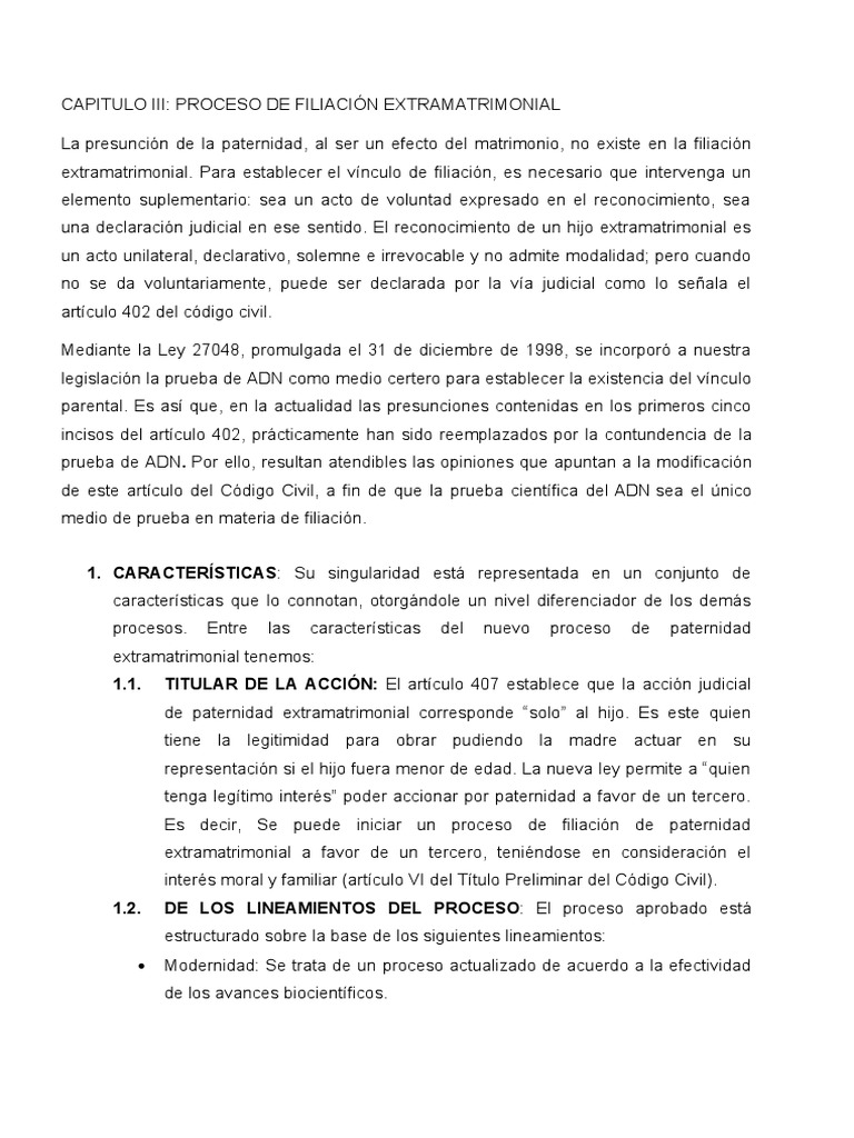 Filian Extrapatrimonial.1y2 | PDF | Debido al proceso | Justicia