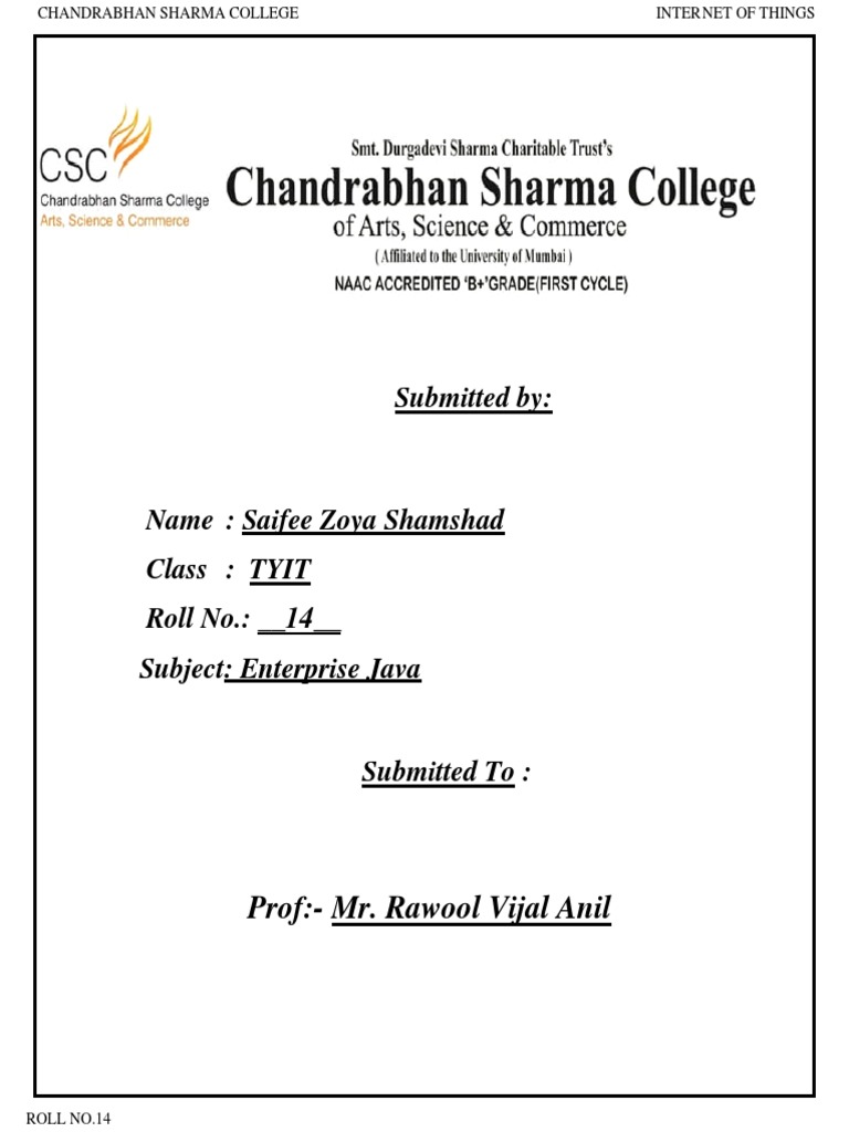 Iot Practical Tyit | PDF | Raspberry Pi | Electronics
