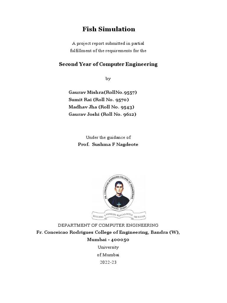 Fish Simulation | PDF | Software | Software Engineering