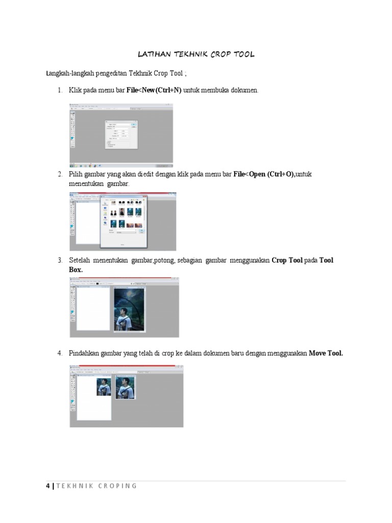 Teknik Crop Tool | PDF