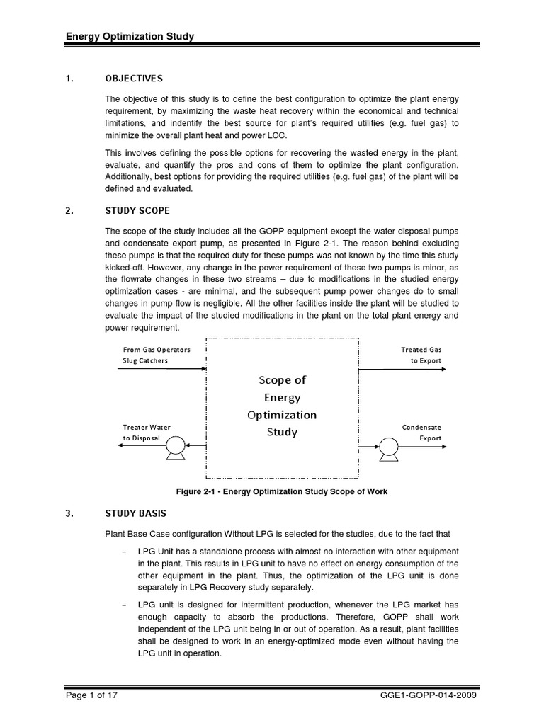 Energy Optimization Study - Working | PDF | Refrigeration | Heat Pump
