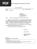 Surat Pernyataan PDN (Template) | PDF