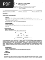 Grade 9 Chemistry Unit 4 | PDF | Chemical Substances | Stoichiometry