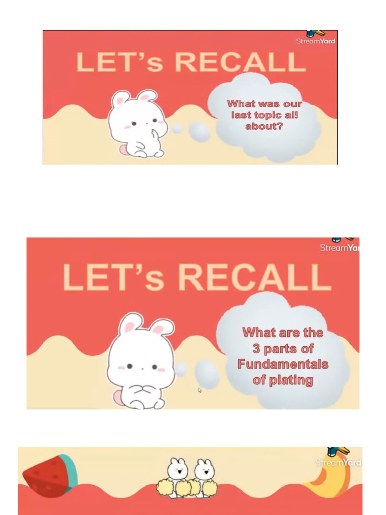 Storing Appetizers | PDF