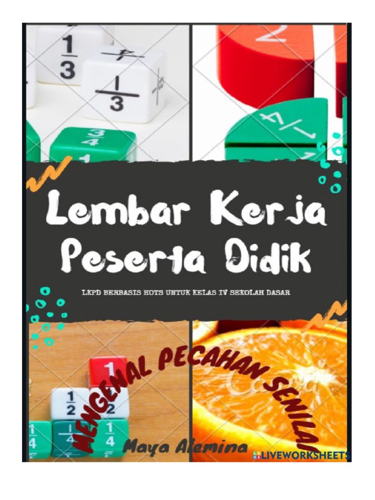 Contoh LKPD Kls 4 Pecahan | PDF