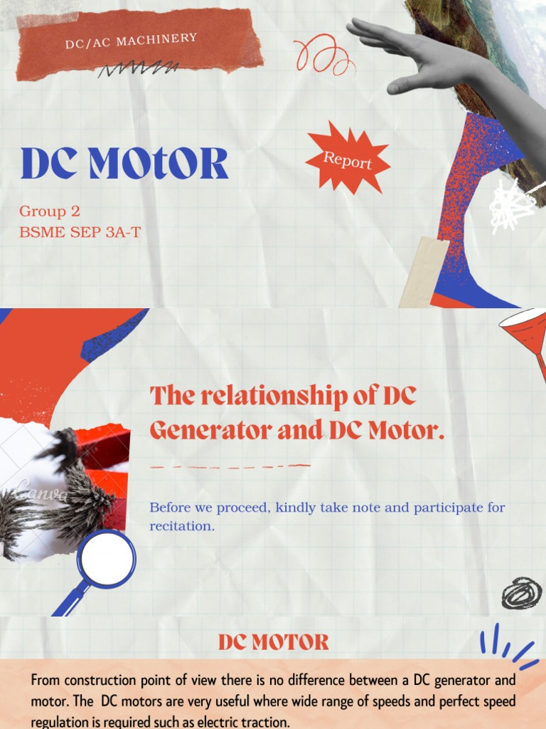 DC Motor | PDF