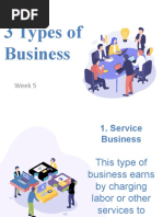 Lesson 5 - Types of Business According To Activities | PDF