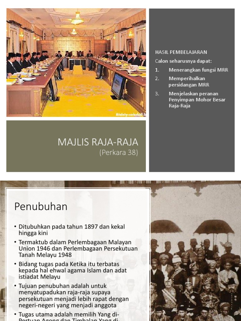 Pengajian Am Majlis Raja Raja Pdf