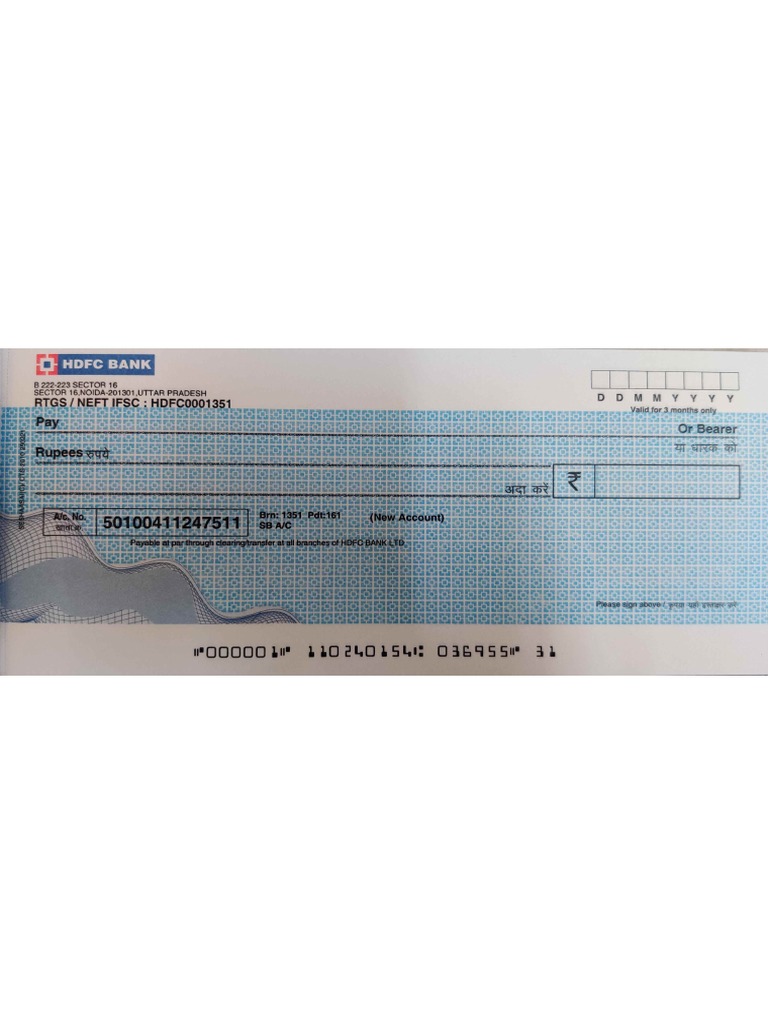 Cheque | PDF