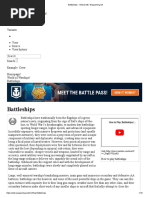 World of Warships Captain Builds | PDF | Destroyer | Warships