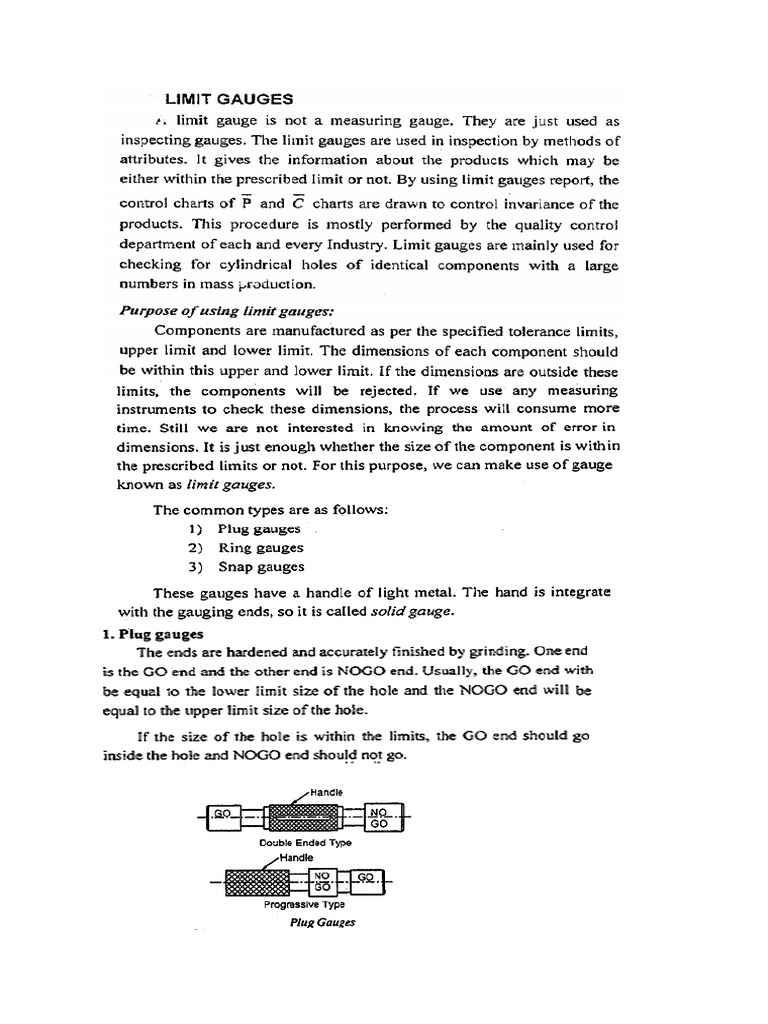 Tutorial 9 Limit Gauges | PDF