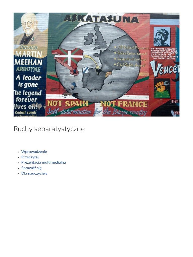 Ruchy Separatystyczne | PDF