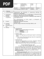 Filipino 6 Budget of Work BOW (Aligned With MELC) | PDF