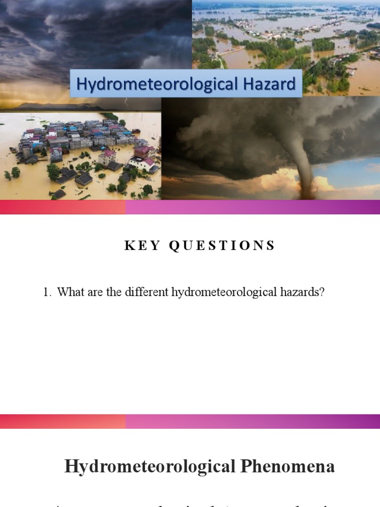 Hydrometeorological Hazard - Lecture | PDF | Tropical Cyclones | Monsoon