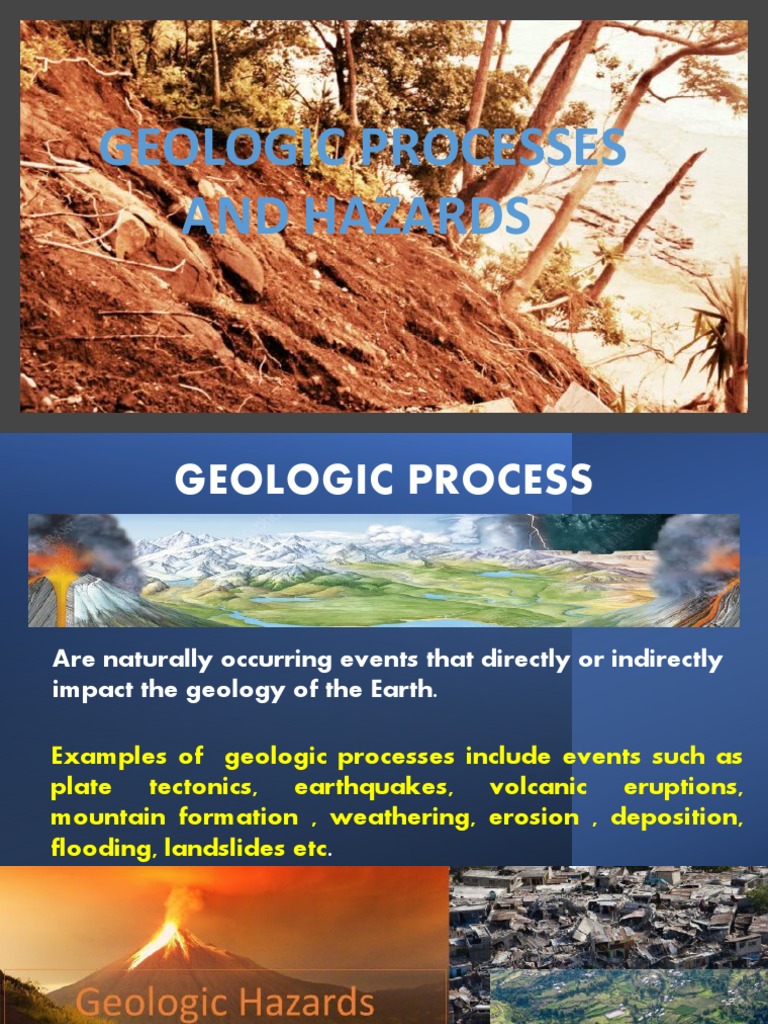 Geologic Processes & Hazards Lecture | PDF | Landslide | Hazards Geologic Processes & Hazards Lecture | PDF | Landslide | Hazards