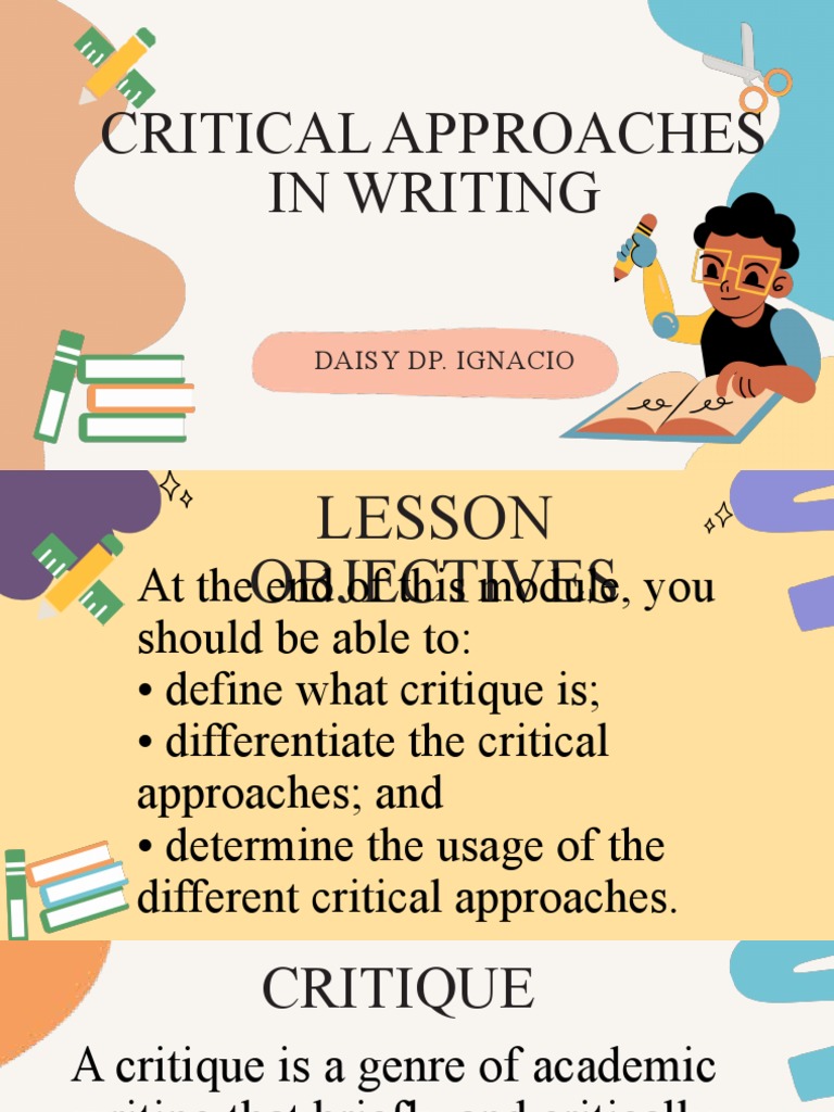 Eapp - Critical Approaches | PDF