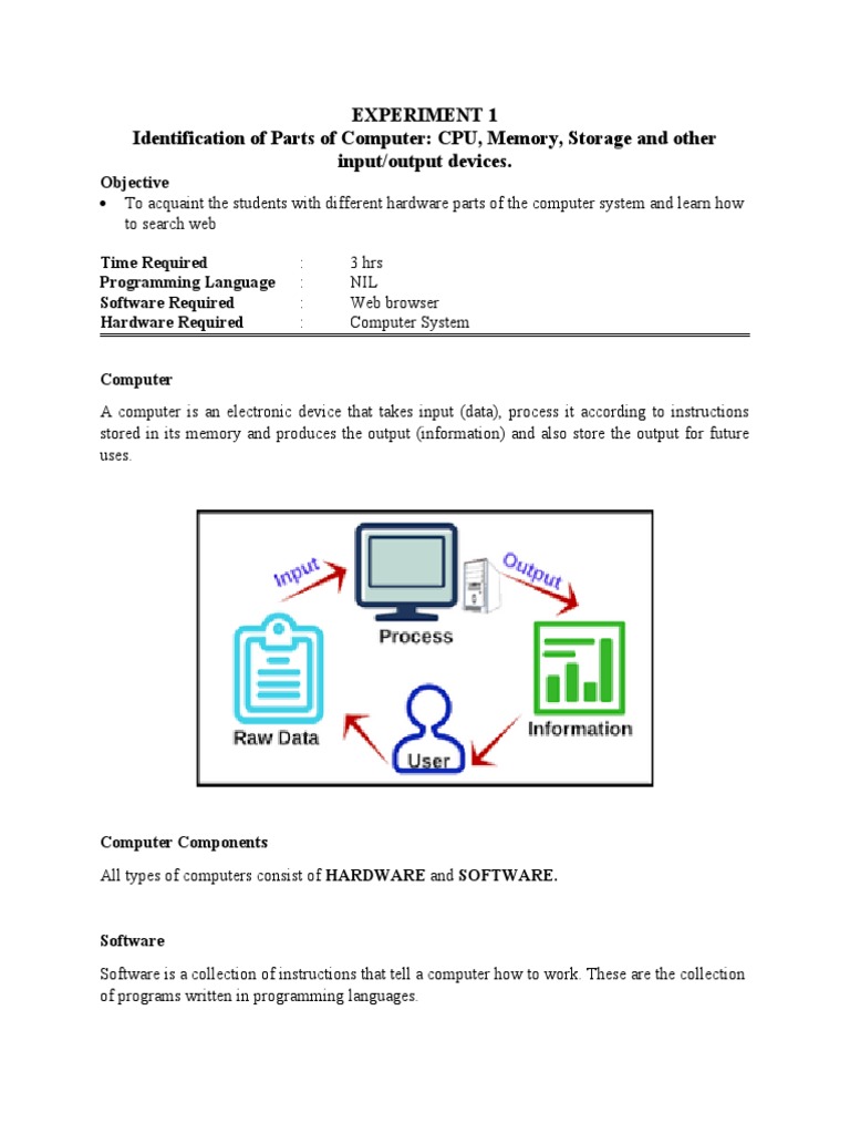 Introduction To Ict | PDF | Cd Rom | Computer Data Storage