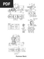 Belt Roller Support Drawing V1-Merged | PDF