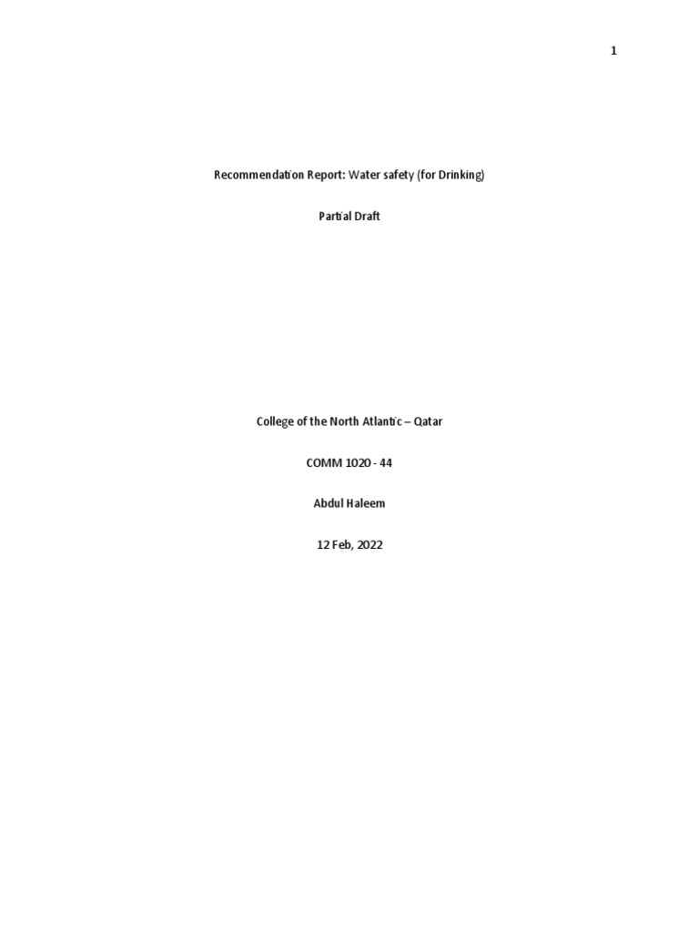 APA Partial Draft Sample - Template - February 21, 5 - 32 PM | PDF ...