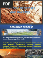 Geologic Processes and Hazards | PDF | Earthquakes | Volcano