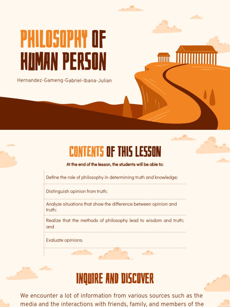 Philo Download Free Pdf Truth Argument 