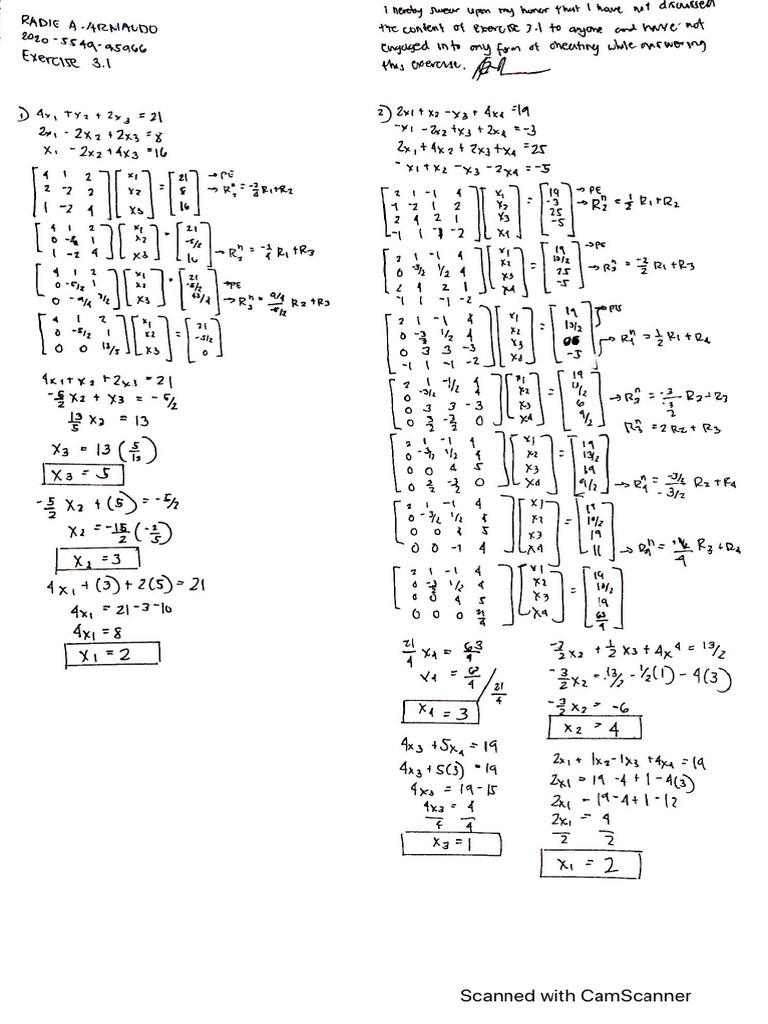 Arnaldo Radie BSCE 3A | PDF