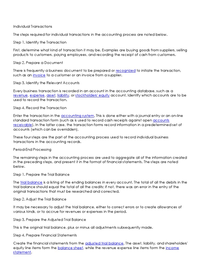 Accounting and Internal Controls | PDF | Debits And Credits | Internal ...