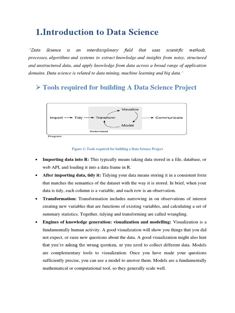 Data Science - Notes | PDF | Student's T Test | Statistical Significance Data Science - Notes | PDF | Student's T Test | Statistical Significance