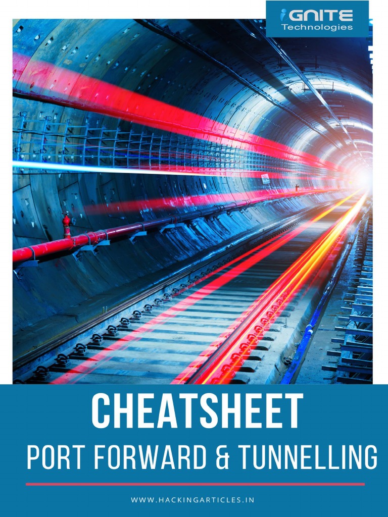 Cheatsheet Port Forwarding And Tunneling Download Free Pdf Proxy Server Port Computer