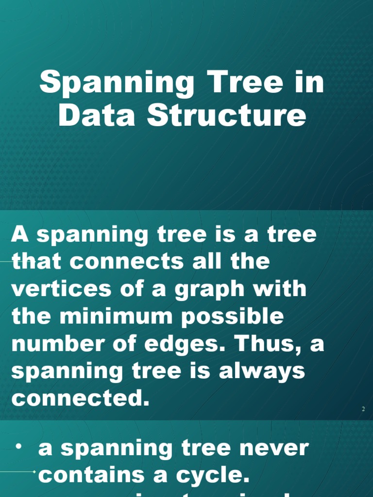 Spanning Trees | PDF | Vertex (Graph Theory) | Mathematics