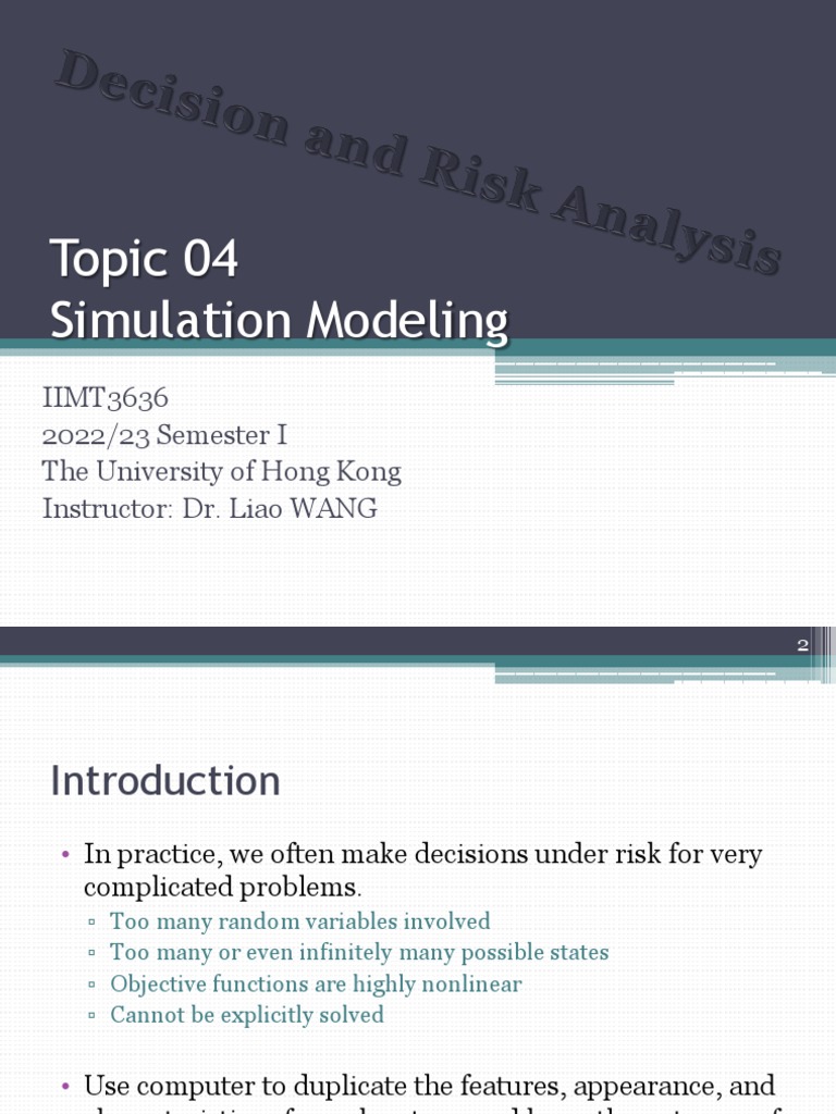 Simulation Modelling | PDF | Probability Distribution | Option (Finance)