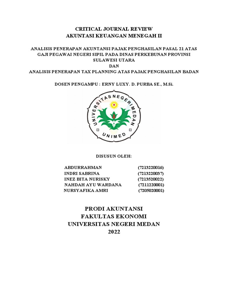 CJR Akuntansi Keuangan 2 - Kelompok 6 | PDF