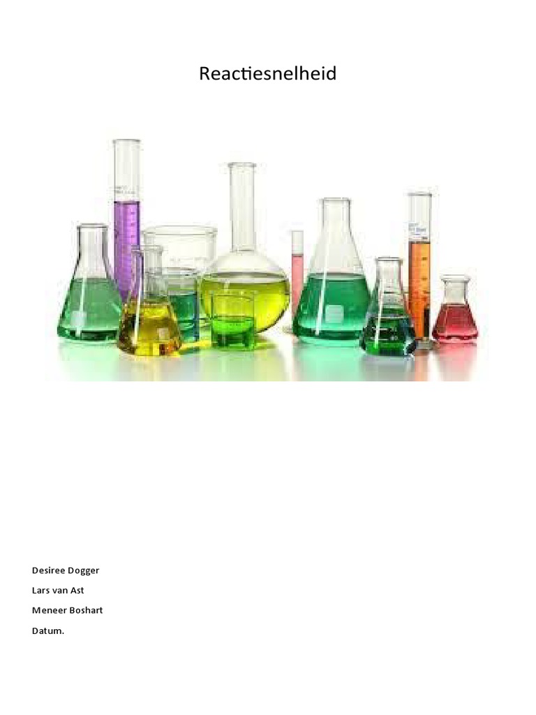 Scheikunde Verslag 1 | PDF