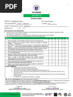 COT Observation-Notes - Guide For Master Teachers | PDF | Motivation ...