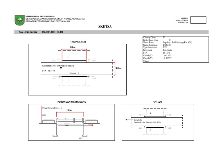 003.1 - Sepahat - Sei Pakning (KM 130) - 09.003.001.10.01 - BOX.10 | PDF