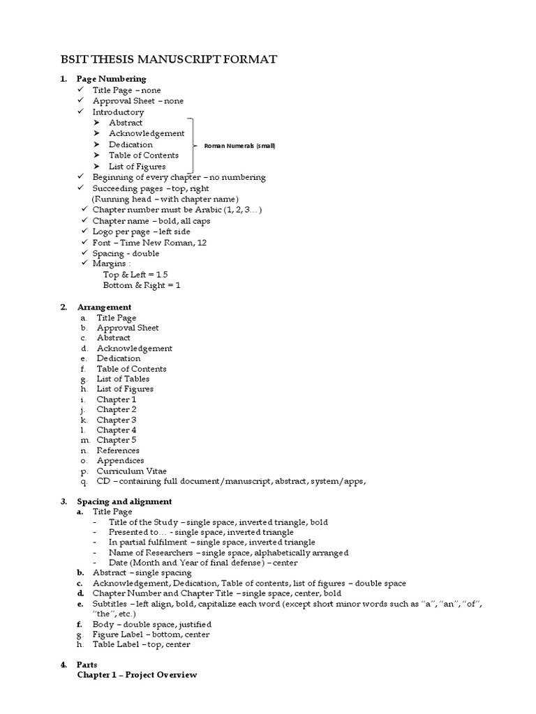 BSIT Thesis Format | Download Free PDF | Survey Methodology | Computing