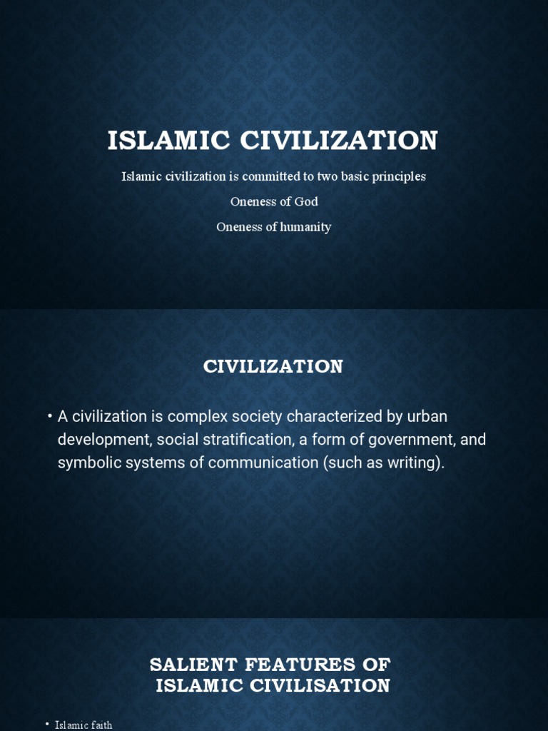 Islamic Civilization | PDF