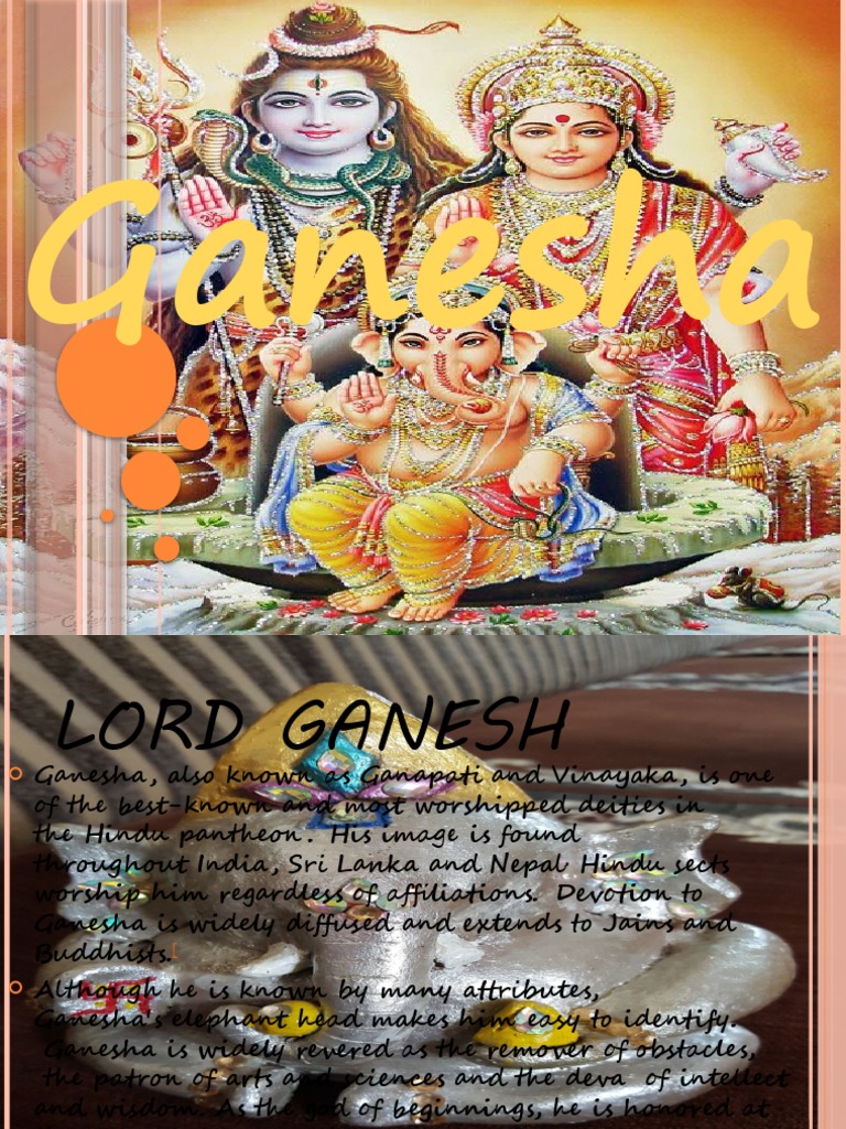 Ganesh | PDF | Hindu Iconography | Indian Religions