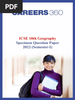 ICSE Map of India-1 | PDF