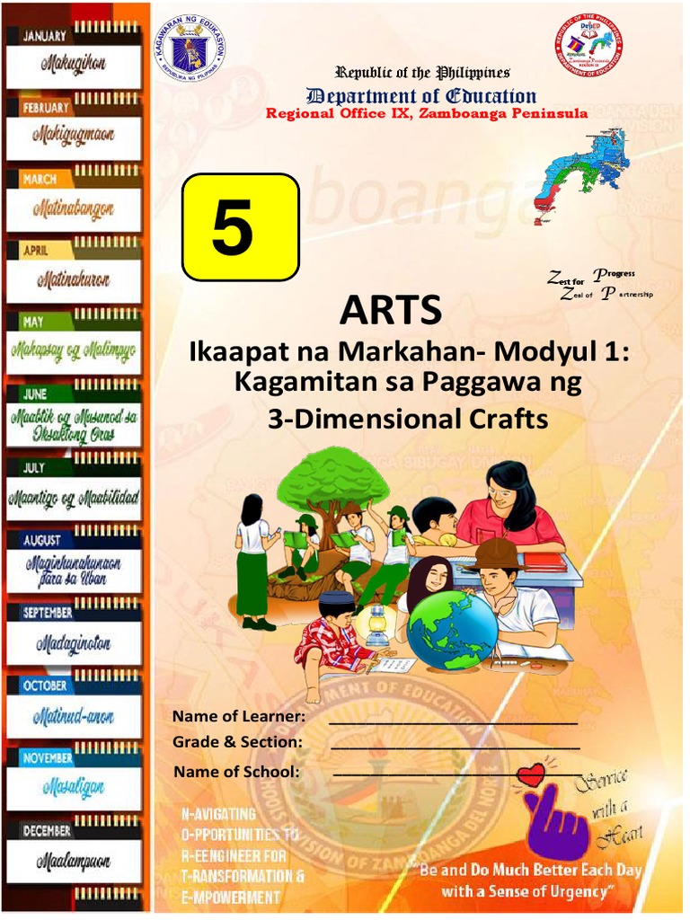 Grade 5 - ARTS - Q4 Module 1 | PDF