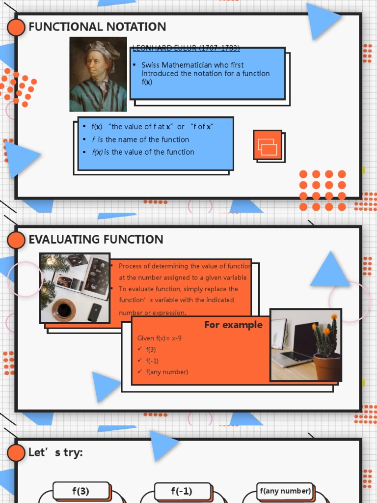 Functional Notation Pdf