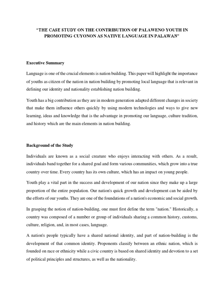 Case Study 3 | PDF | Philippines | Nation