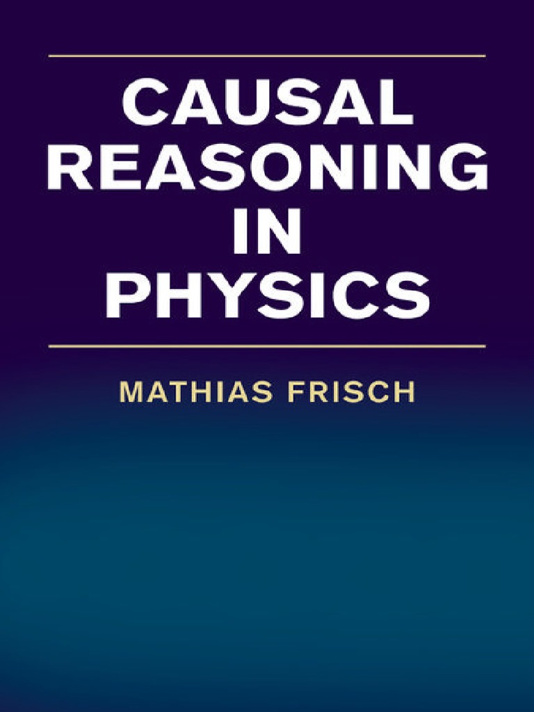 Causal Reasoning in Physics (2014) | PDF
