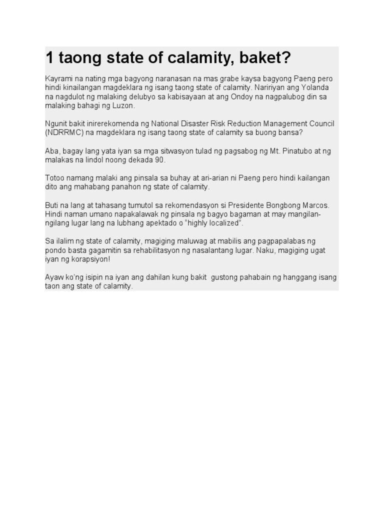 Editoryal Filipino | PDF