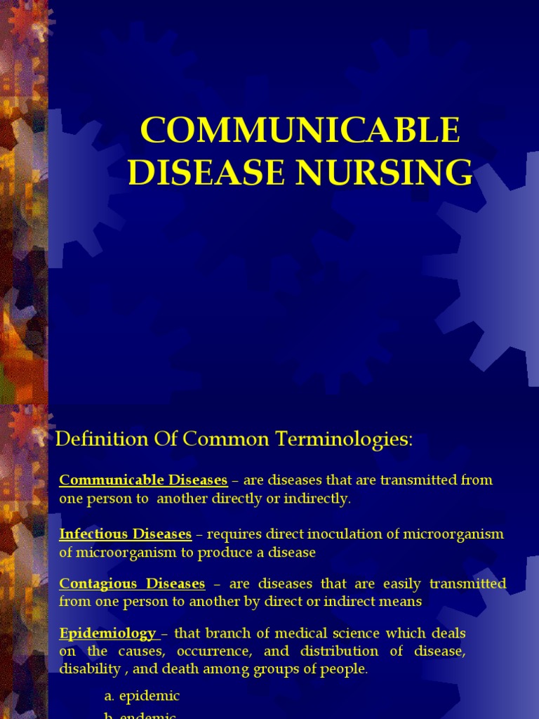 Communicable Disease Nursing Guide | PDF | Tuberculosis | Pneumonia