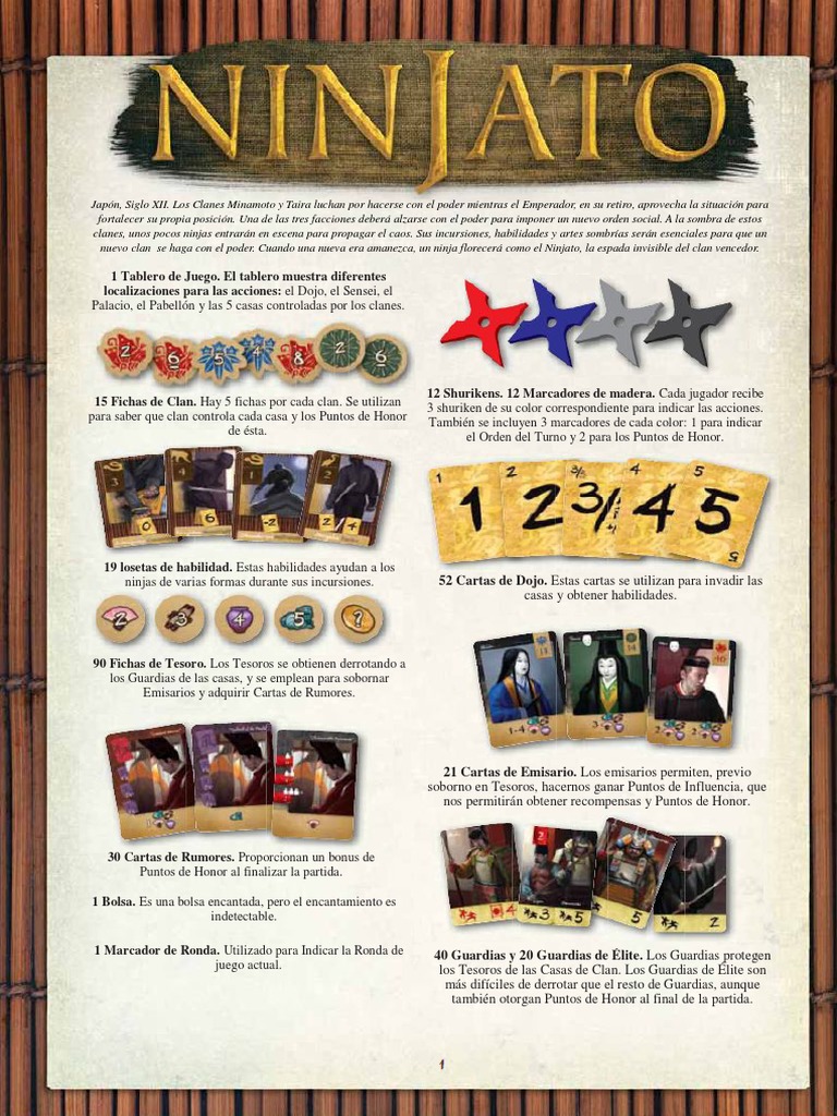 Reglamento Ninjato | PDF | Ninja