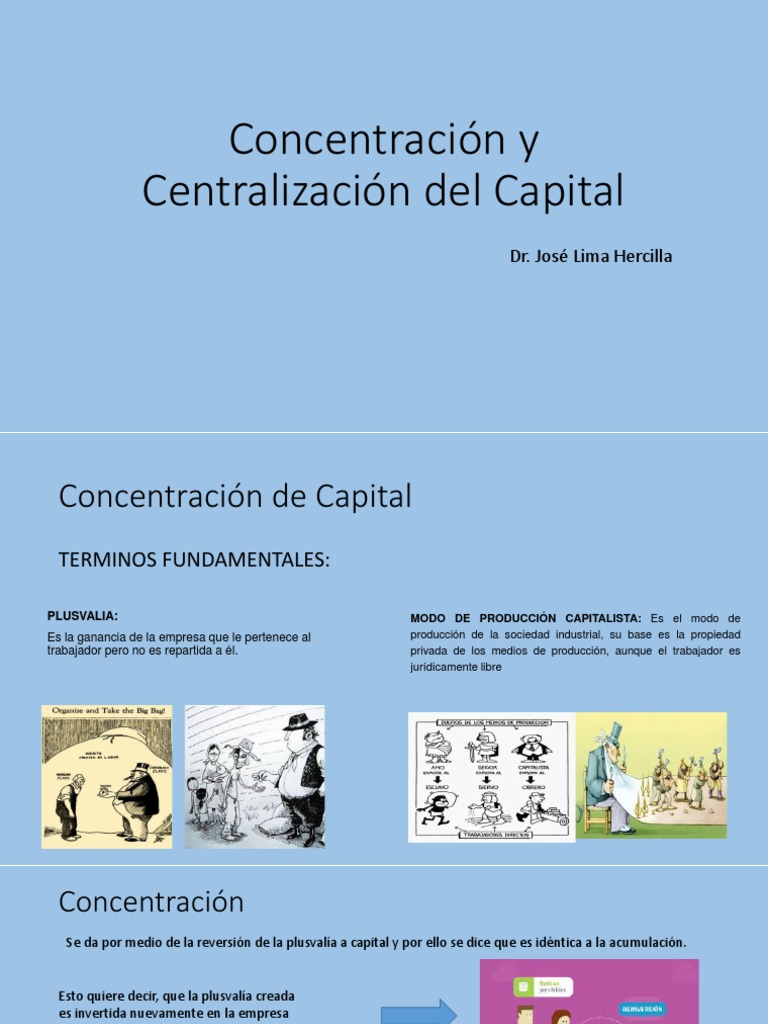 Tema 2 Concentración y Centralización Del Capital | PDF | Capitalismo ...