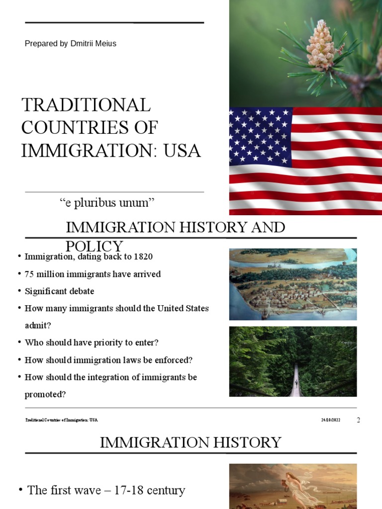 US Immigration History and Policy Overview | PDF | Immigration | H 1 B Visa